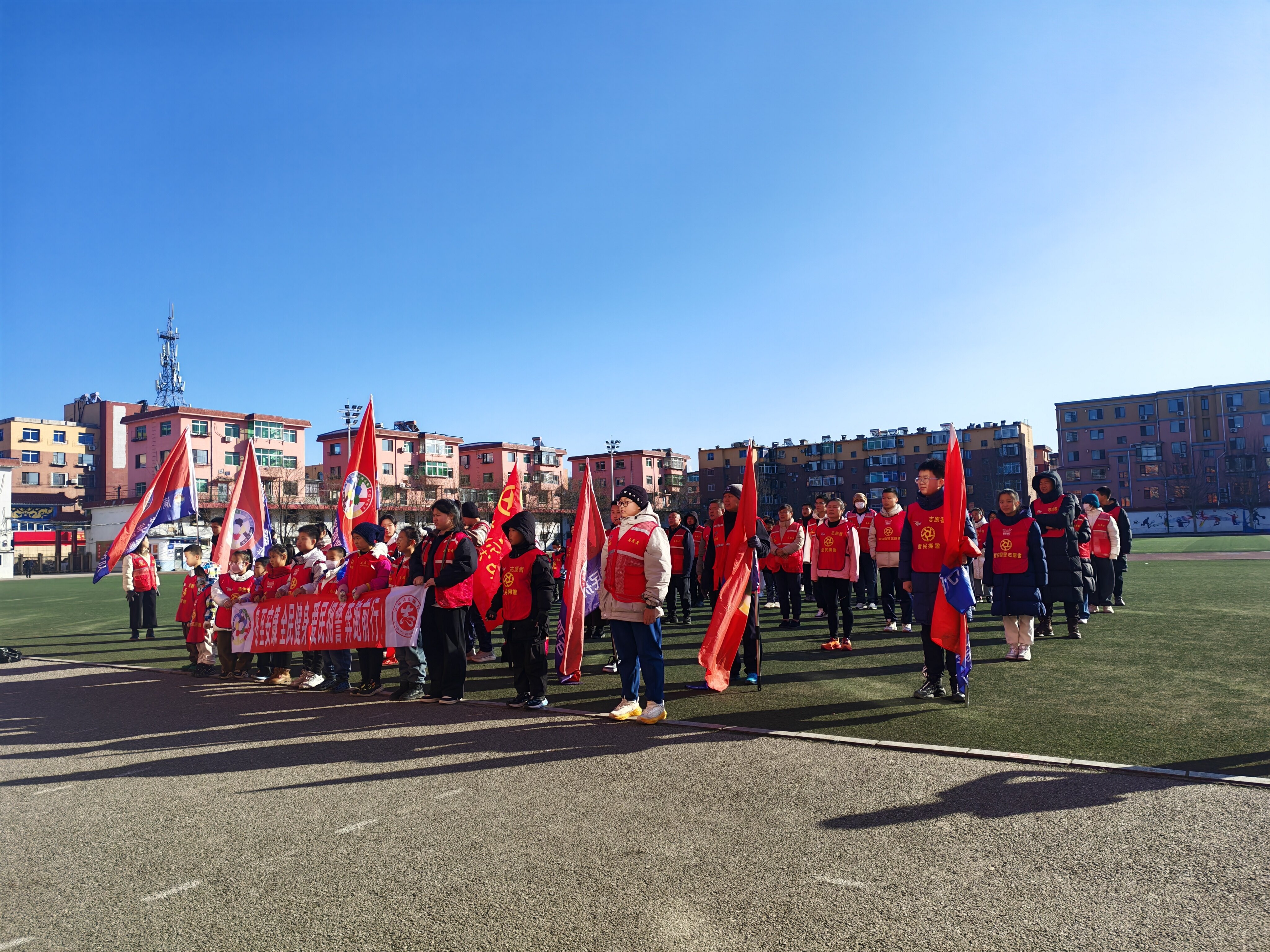 冬至安康·亲子漫跑 以运动促成长 | 鞍山新闻网